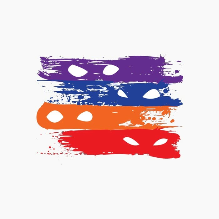 Camiseta Ninja Flag · [Donatello] · Por Dr.Monekers