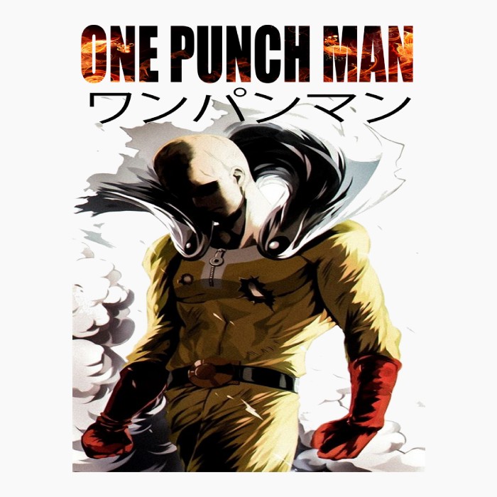 Camiseta Premium Unisex «One Punch Saitama Cape» De Tatowapo - SuperFan.art