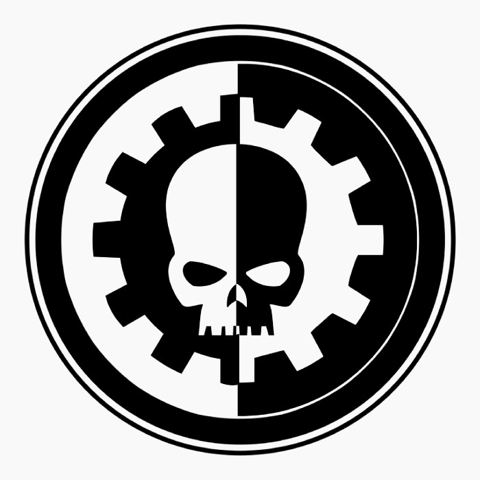 Camiseta Premium Unisex «Adeptus Mechanicus Clean Logo» De Just In Time ...