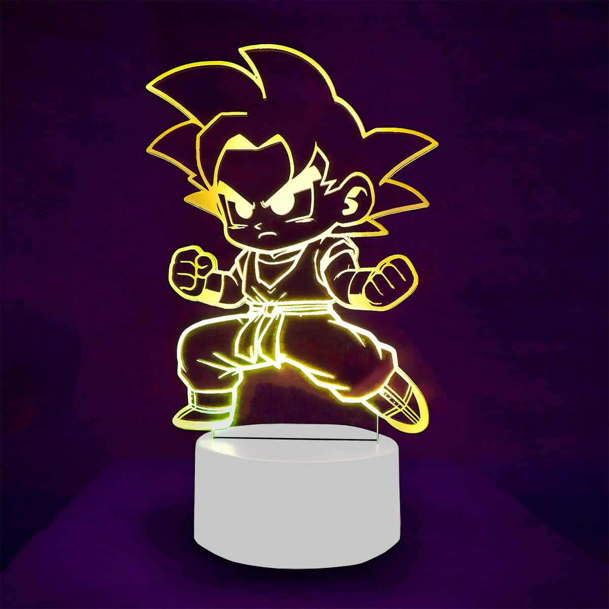 Lámpara LED Goku Dragon Ball · [Bola De Dragón] · Por SuperFan.Art